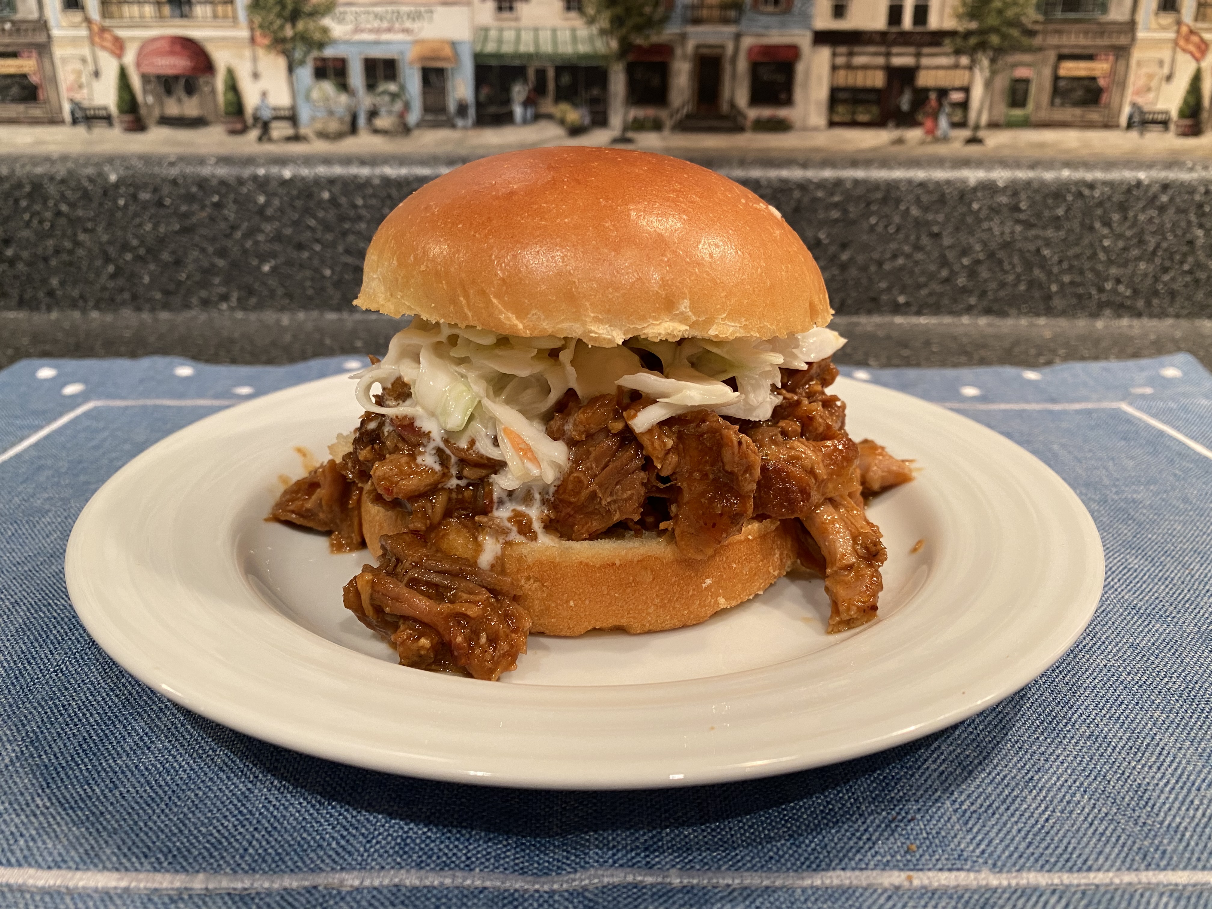 Finish Line BBQ Pulled Pork Sandwiches – Hillary Danaher